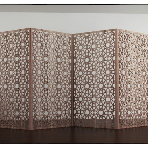 ISTANBUL SCREEN PANEL Template Islamic Geometry Room Divider - Etsy