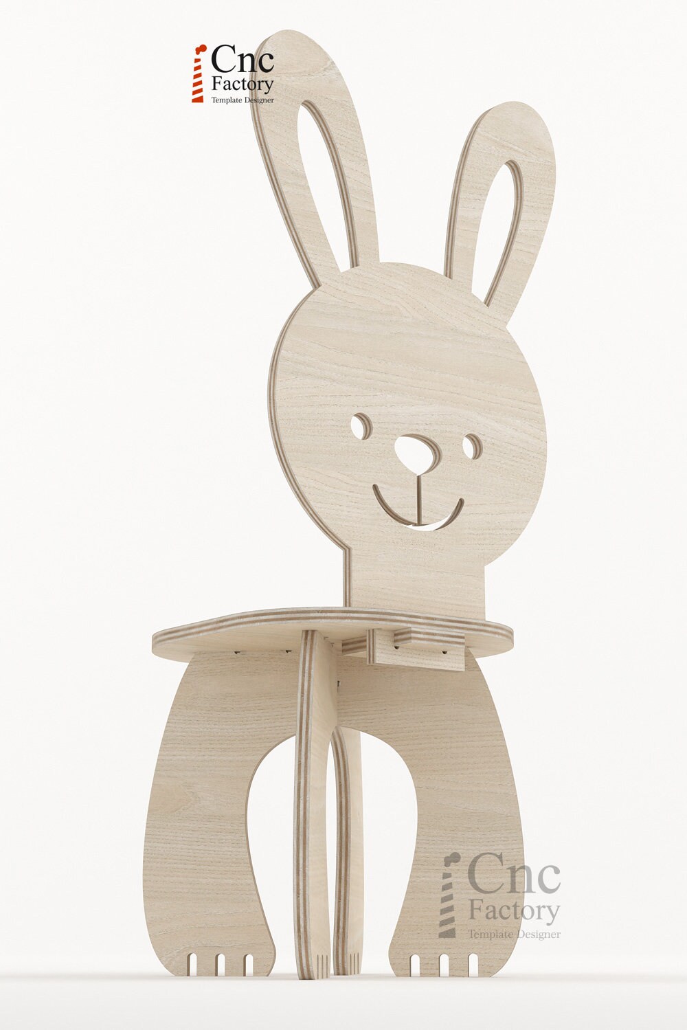 RABBIT CHAIR Design for Wooden Kids Chair Bunny Chair | Etsy Canada