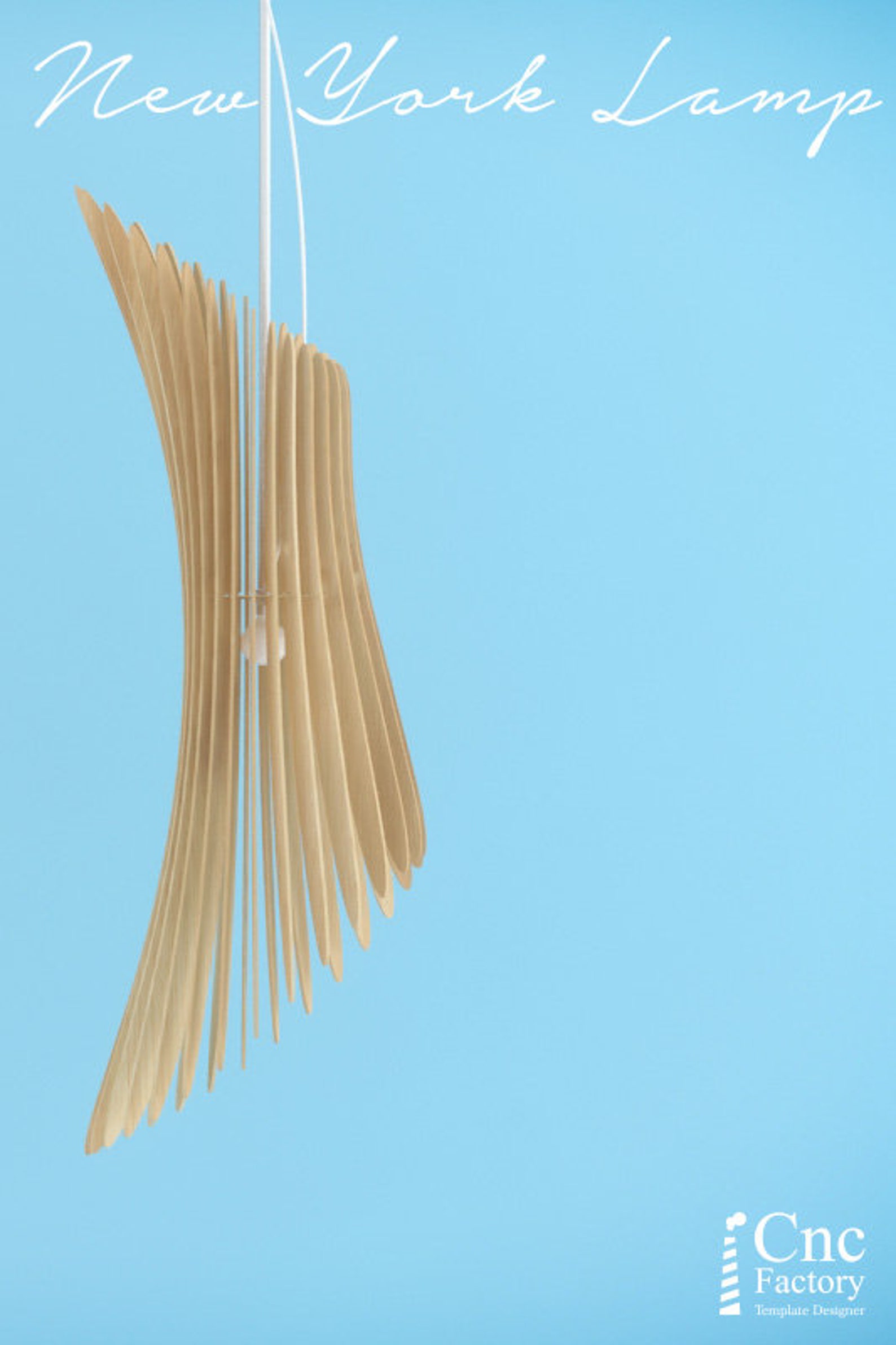 NEW YORK LAMP Cnc Cutting File Lamp Lamp / Lighting / | Etsy