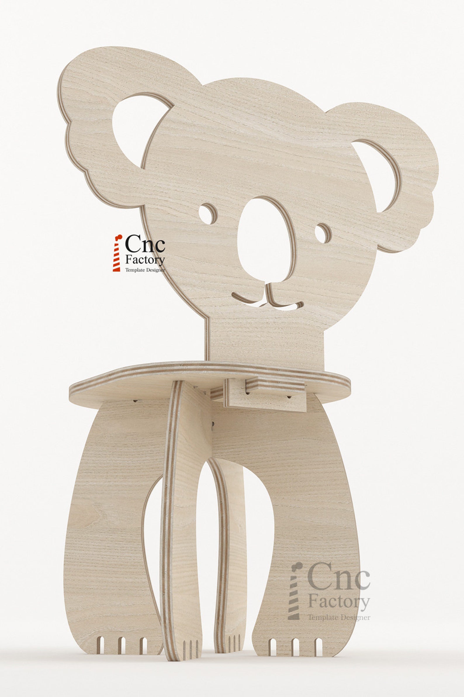 KOALA CHAIR Kids Playroom Furniture Animal Seat DIY - Etsy