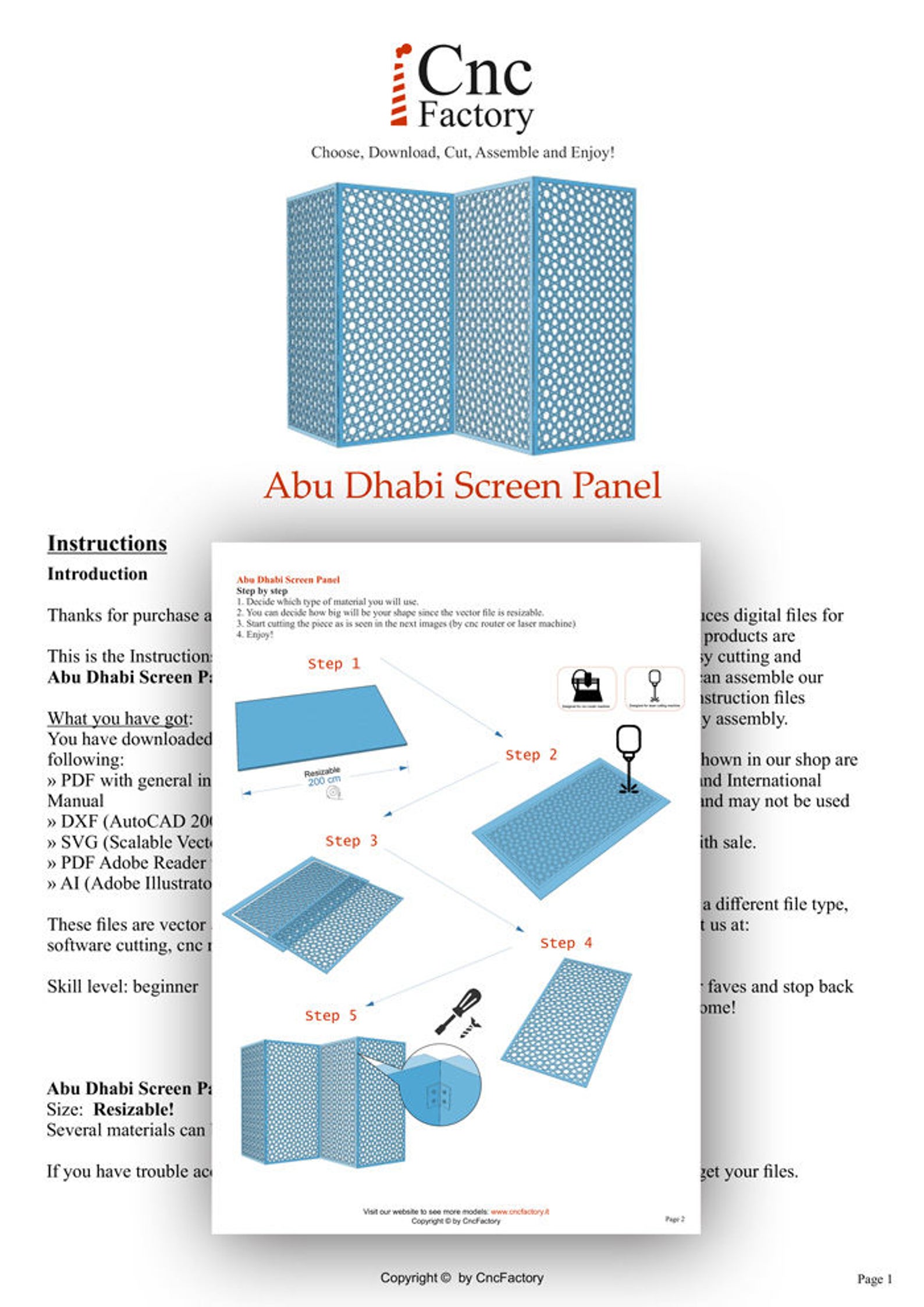 ABU DHABI Screen Panel Islamic Geometry Arabesques Patterns - Etsy