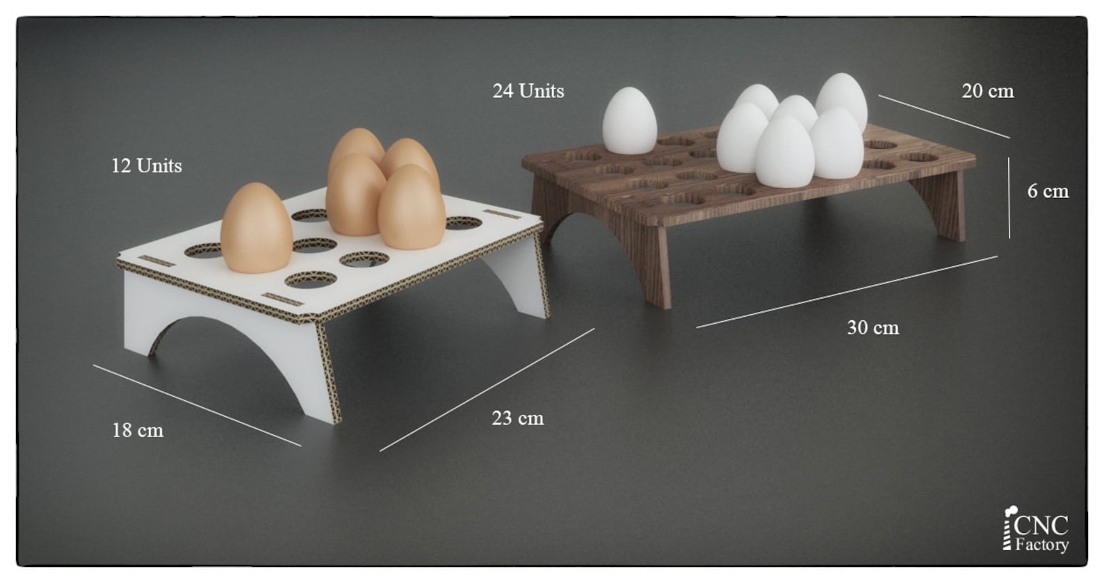 EGGS HOLDER Template Cutting File Wooden Egg Holder | Etsy