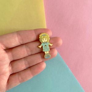 POLLY POCKET DOLL - Polly Pocket Dolls Hard Enamel Pin Pins Pink, Blue ...