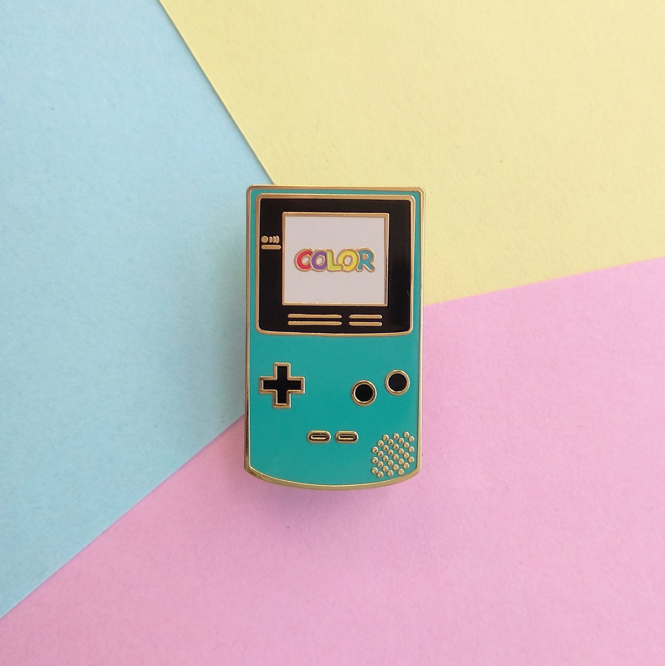 My PASTEL GAMEBOY PIN Retro Gameboy Color Pin Nostalgia - Etsy Norway