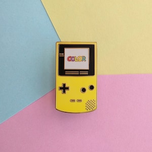 My PASTEL GAMEBOY PIN - Retro Gameboy Color Pin - Nostalgia Pins in ...