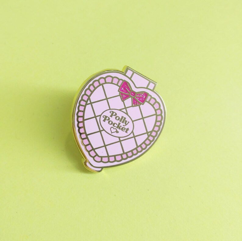 POLLY POCKET Heart Hard Enamel PIN Toys Pins Polly Pocket | Etsy