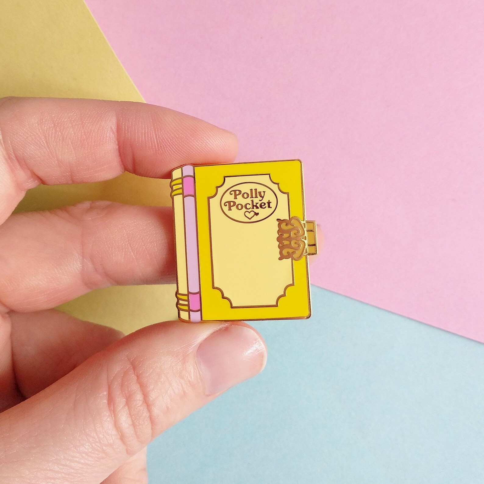 POLLY POCKET Tale BOOK Polly Pocket Hard Enamel Pin Pin - Etsy