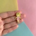 POLLY POCKET DOLL Polly Pocket Dolls Hard Enamel Pin Pins Pink, Blue or ...