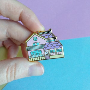 COZY HOME PIN- Tiny Houses Hard Enamel Pin House - Etsy