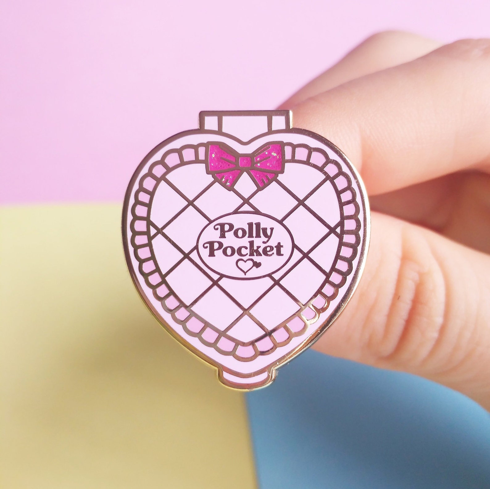 POLLY POCKET Heart Hard Enamel PIN Toys Pins Polly Pocket | Etsy Canada
