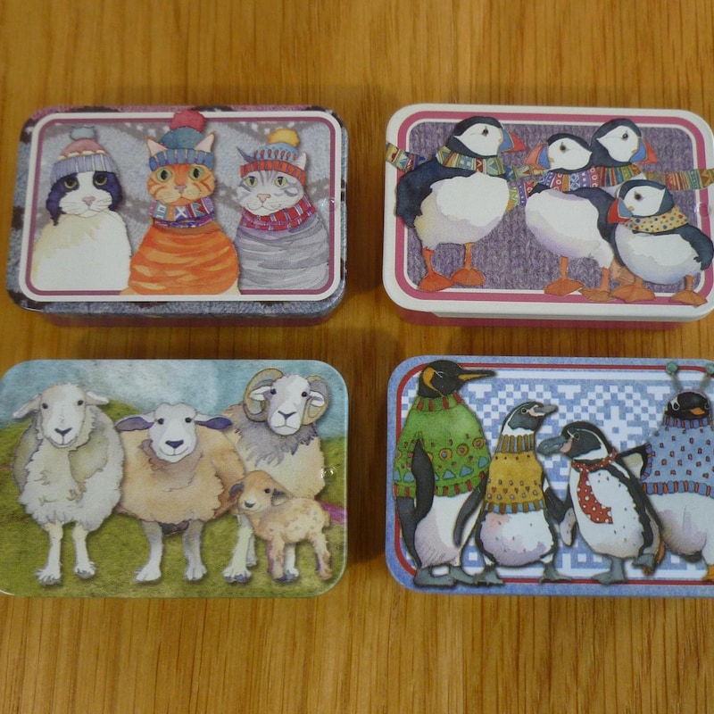 Novelty Storage Tins - Etsy