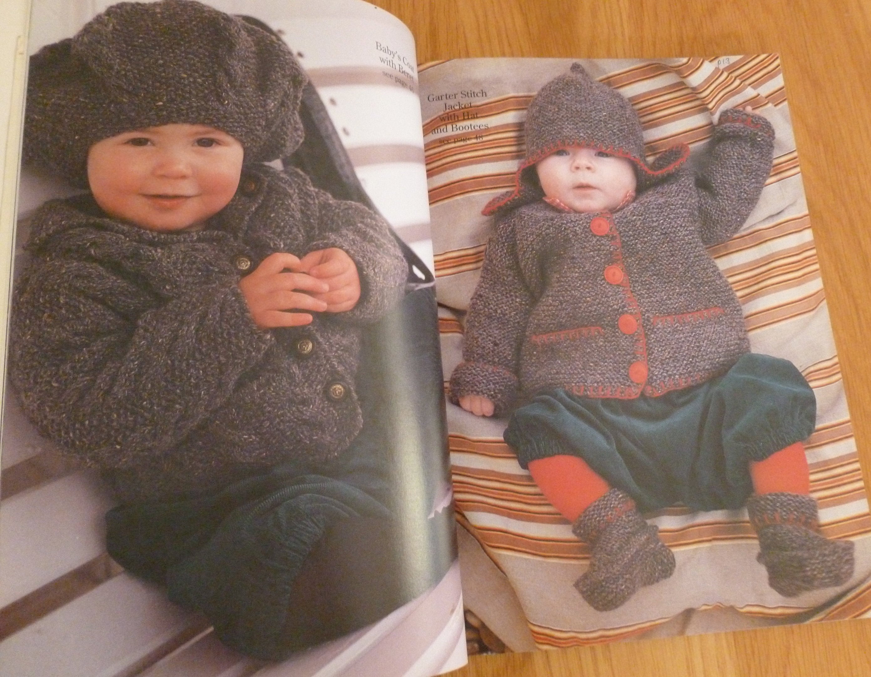 Classic Knits for Kids by Debbie Bliss, Vintage Knitting Book, 30 Aran ...