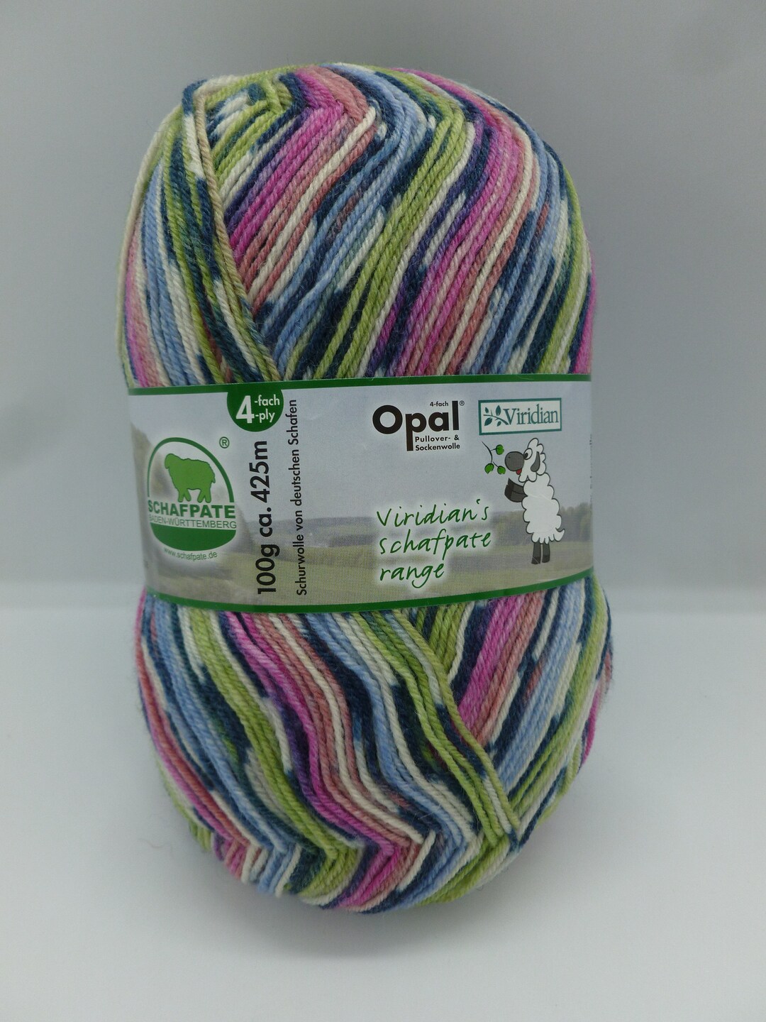Opal Sock Yarn, 100g, Choice of Colours, Made in Germany, 425 M, 75 % ...