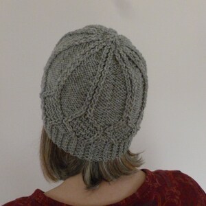 Knitting Pattern, Berwick Beanie, PDF Digital Download, Aran, Child ...