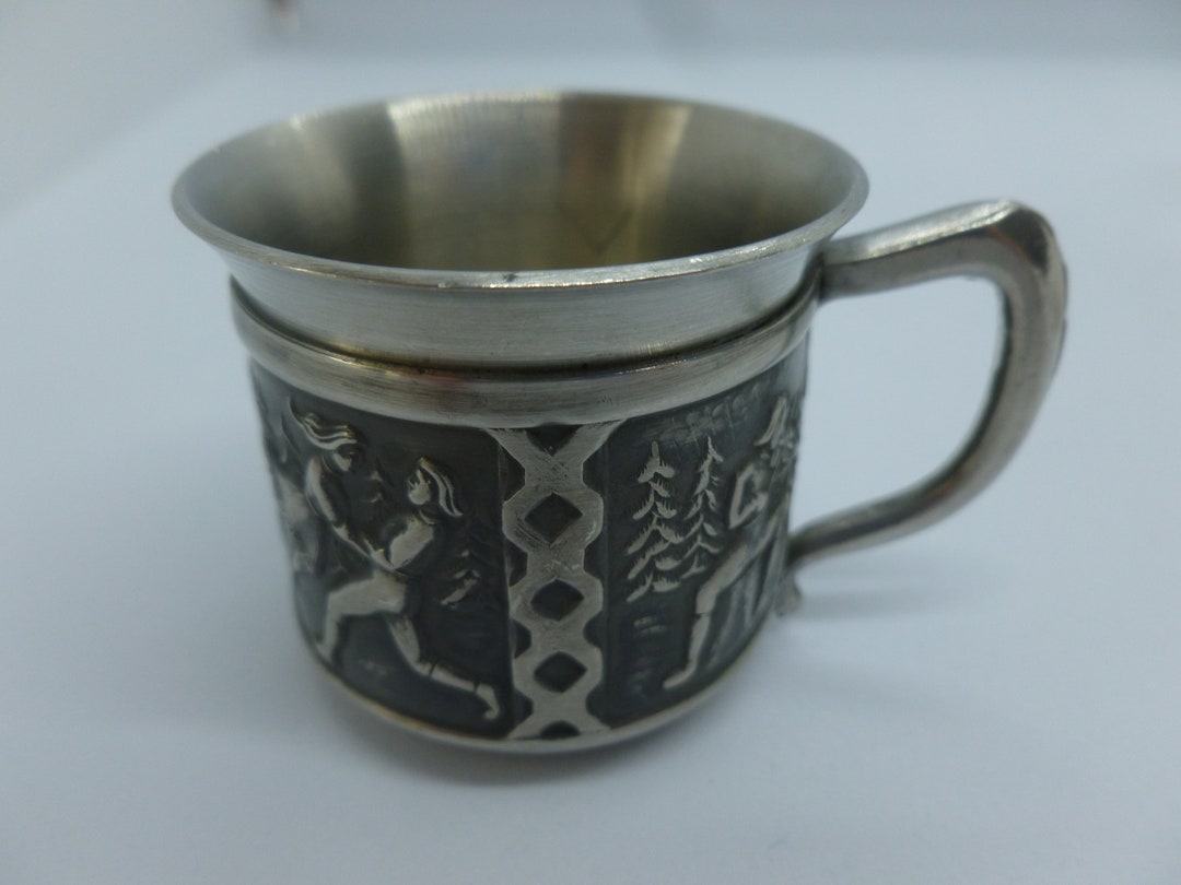 Norwegian Pewter Cup, Marked Norway TINN, ITB, 1970's, Great Condition ...