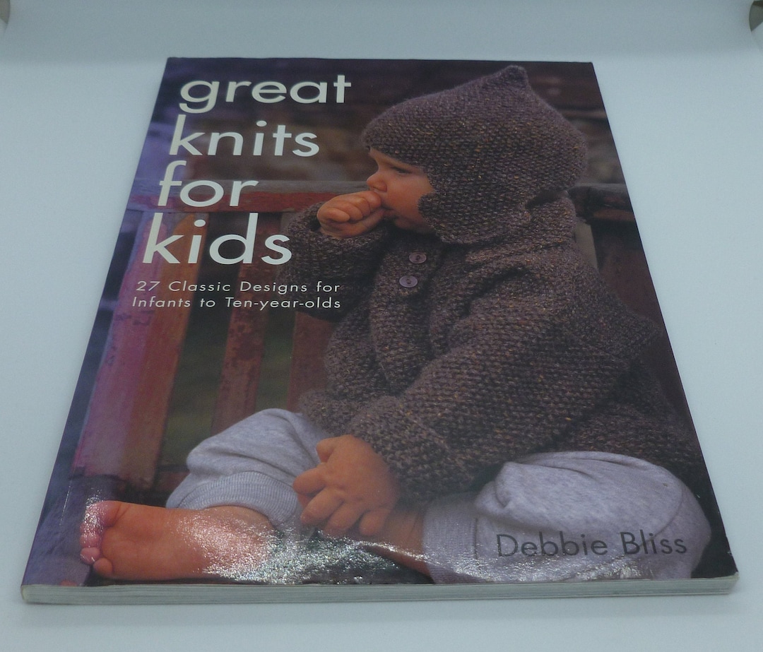 Debbie Bliss Knitting Pattern Book Great Knits for Kids 27 - Etsy
