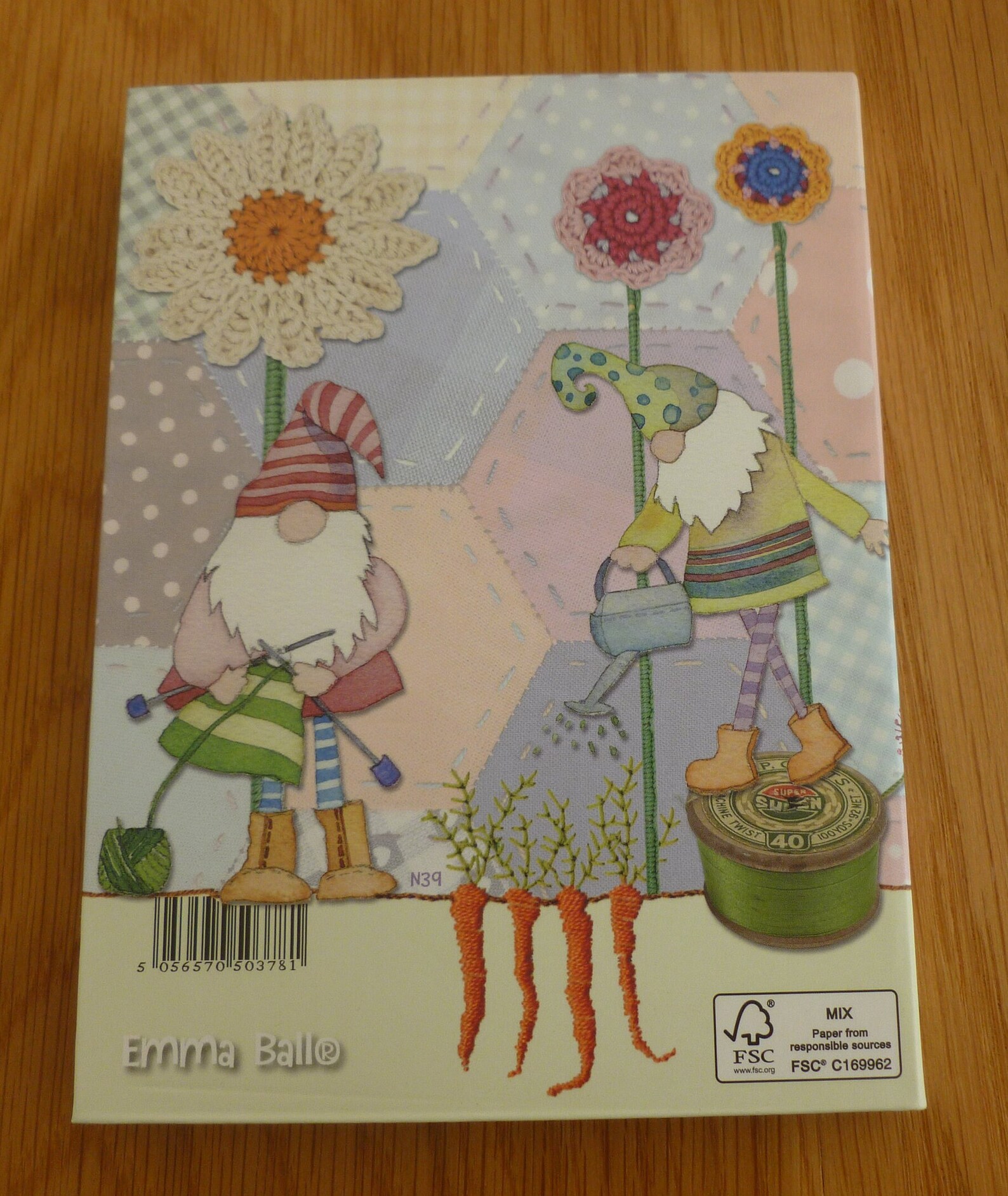 Emma Ball Bound Notebook, Softback, Lined Paper, 16 Cm X 12 Cm, Ribbon ...