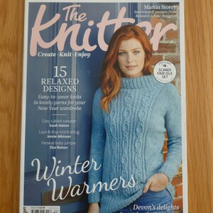 The Knitter Magazine, Various Issues, Excellent Condition, Inspiring ...