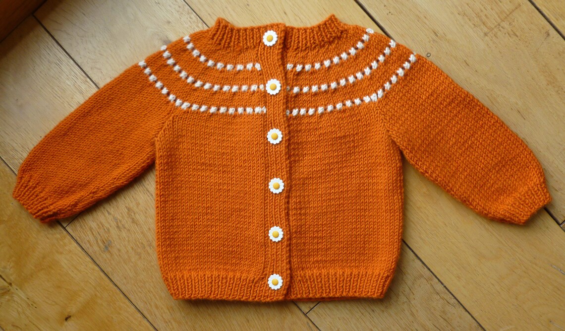 Knitting Pattern PDF Digital Download Lovely Cardigan - Etsy