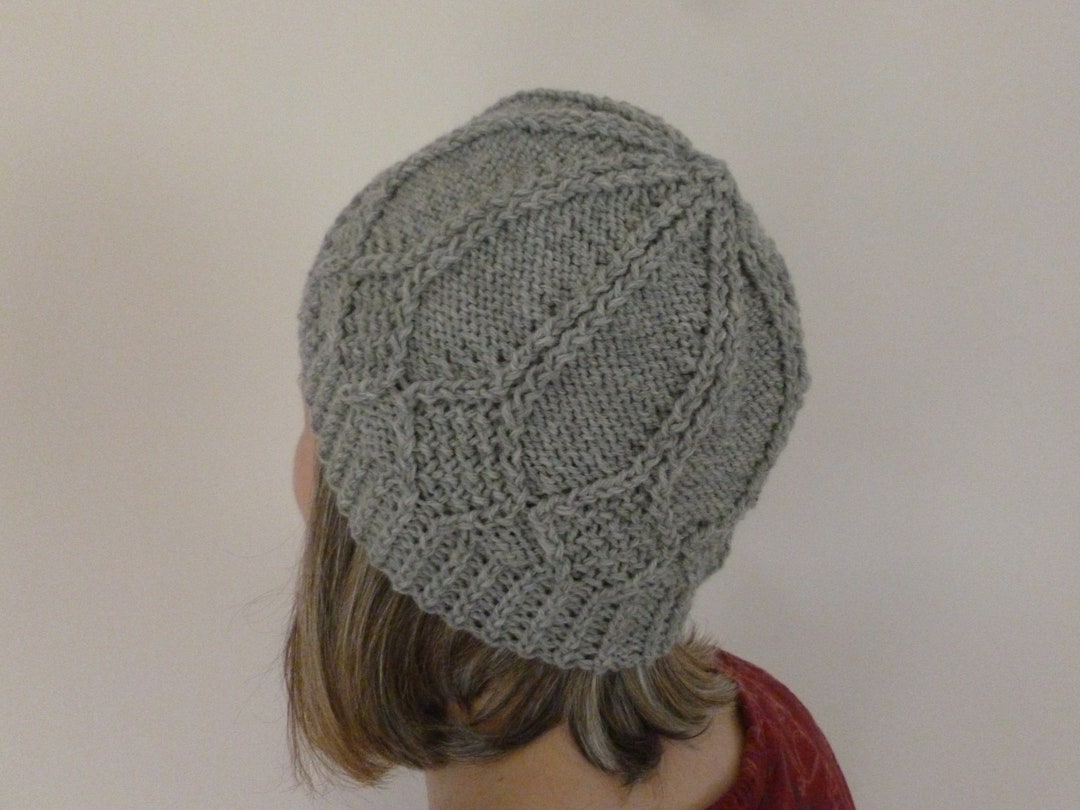 Knitting Pattern, Berwick Beanie, PDF Digital Download, Aran, Child ...
