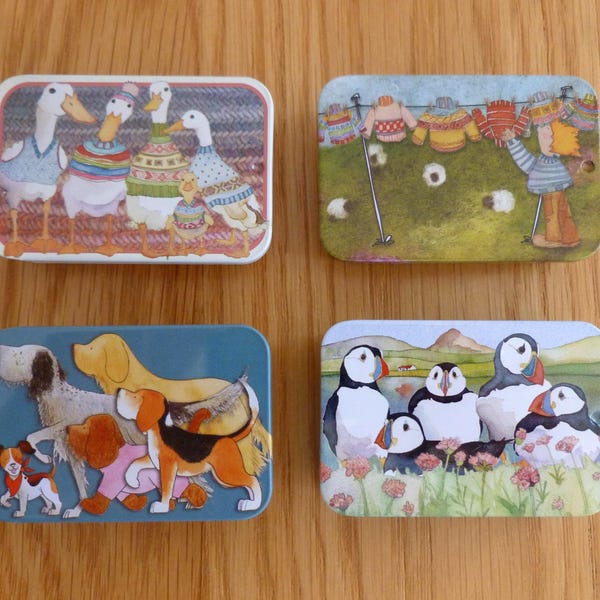Tea Pocket Tins - Etsy UK