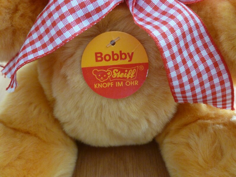 STEIFF Jointed Teddy Bear, Bobby Bear, 28 Cm, Golden, Vintage ...