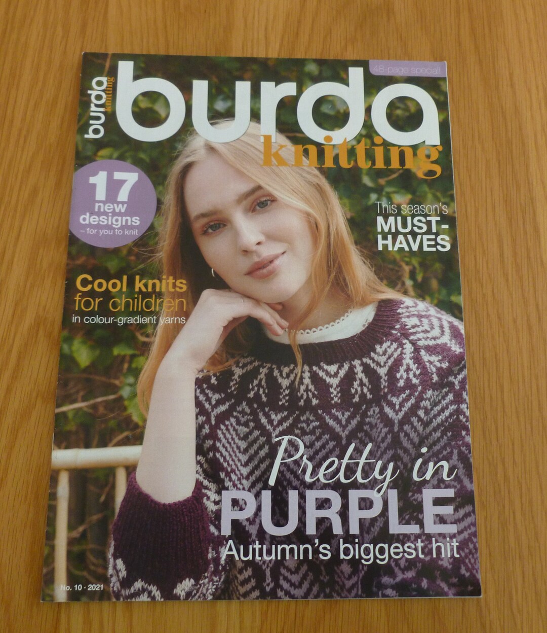 Burda Knittingmagazine, 48 Page Special, No. 10, Knitting Patterns, 17 ...