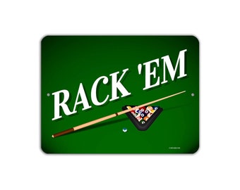 Rack ‘em Sign - Etsy