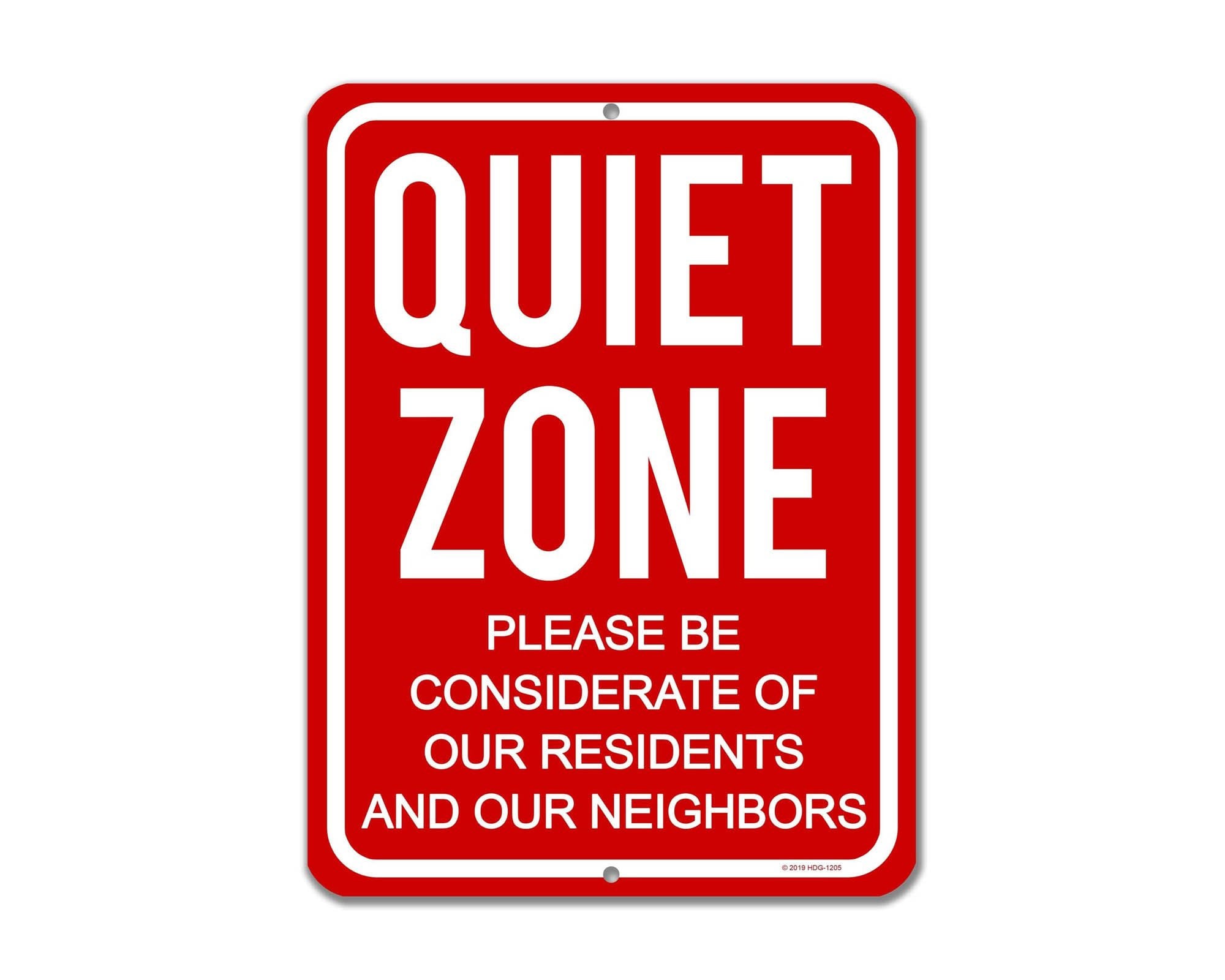 Quiet Zone Sign Printable