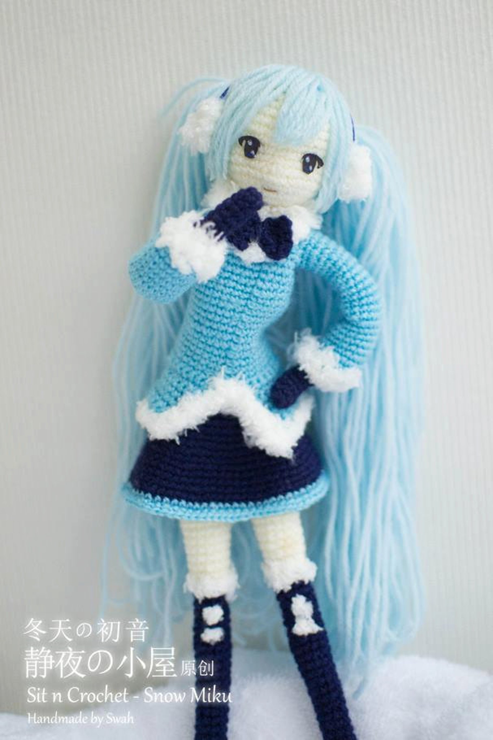 Snow Hatsune Miku Pattern | Etsy UK