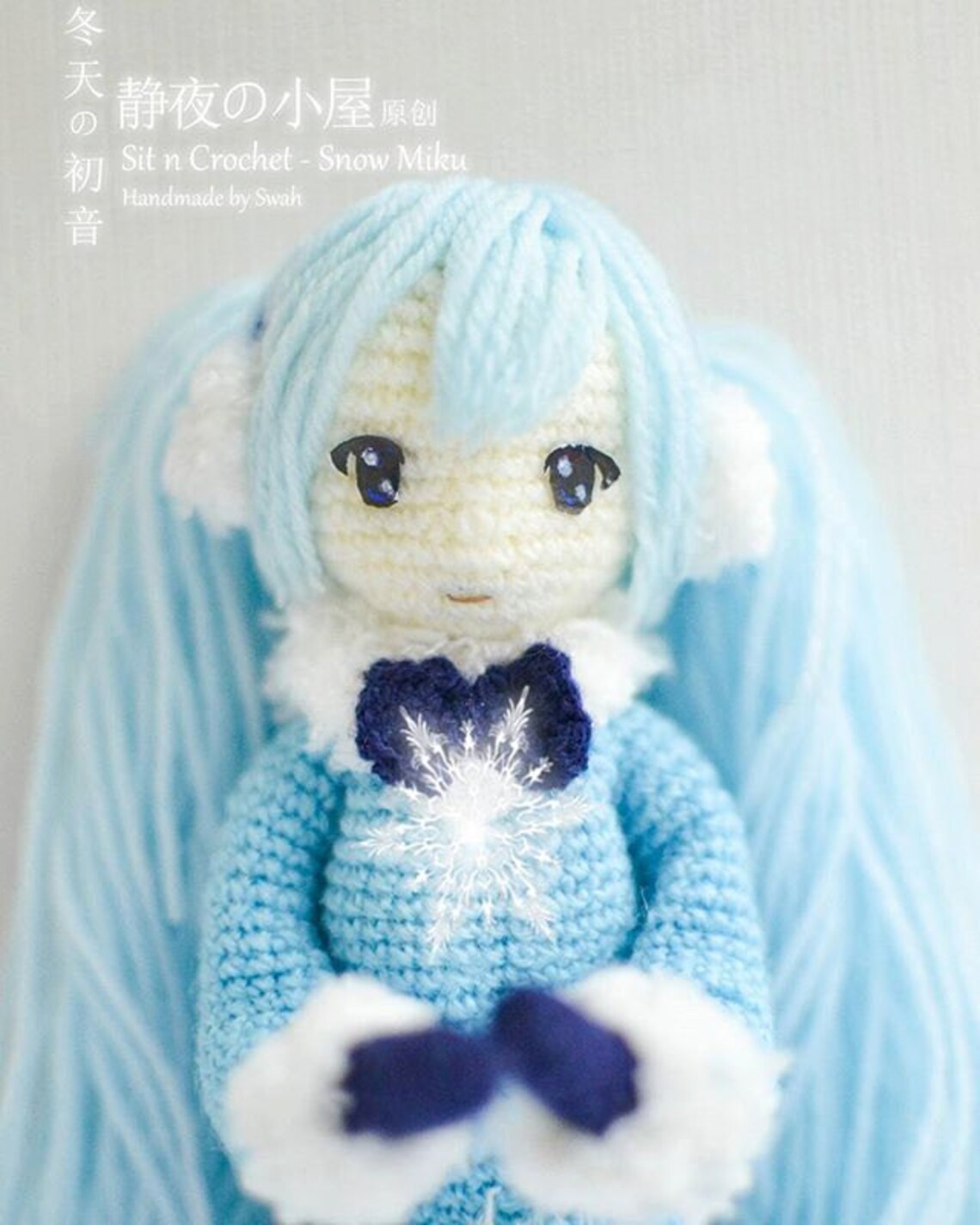 Snow Hatsune Miku Pattern | Etsy UK