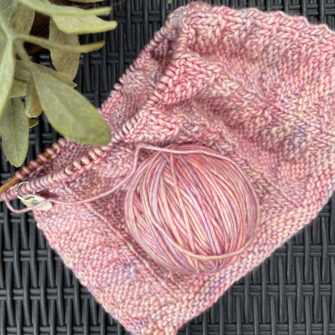 Cowl Knitting Pattern, Digital Download, Hockley Cowl, Worsted Yarn ...