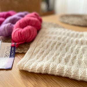Cowl Knitting Pattern, Digital Download, Hockley Cowl, Worsted Yarn ...