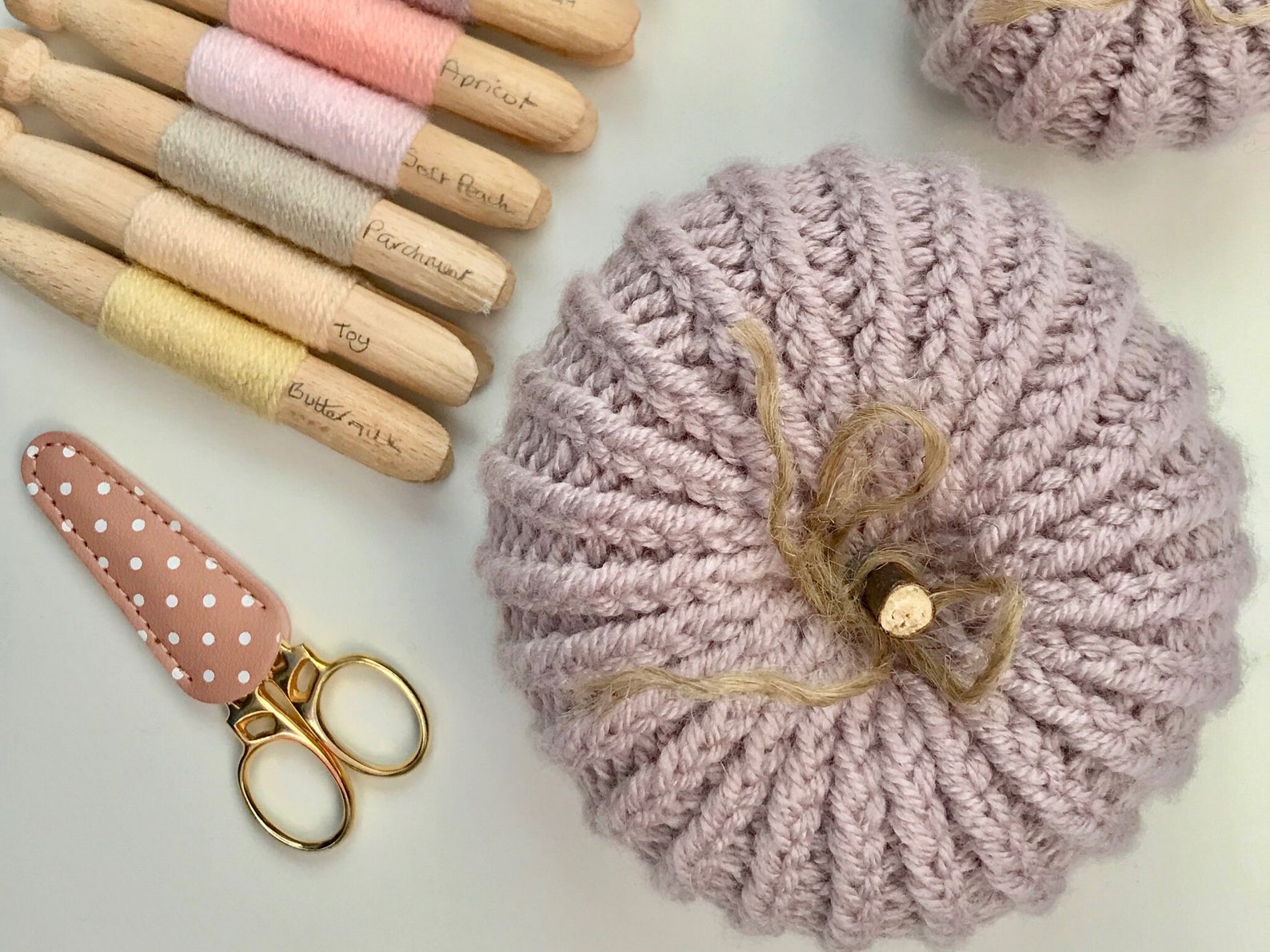 Chunky Pumpkin Digital Knitting Pattern - Fall Decor - Etsy UK