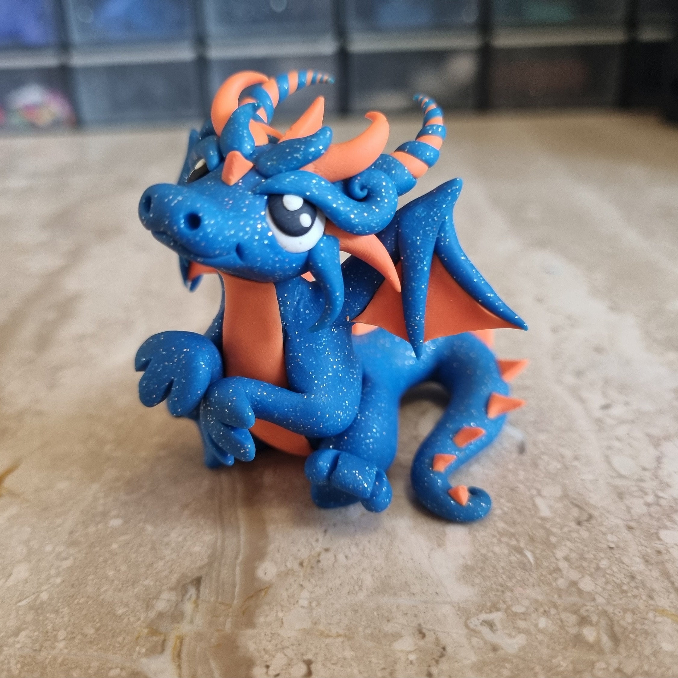 Clay Sculptures Of Dragons