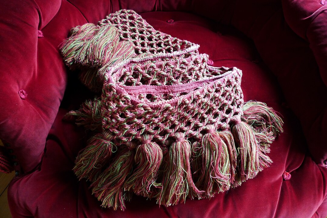 Pompom Fringed Braid, Old Napoleon III - Etsy