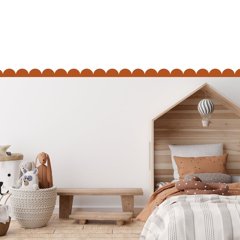 Scallop Wall Decal - Etsy