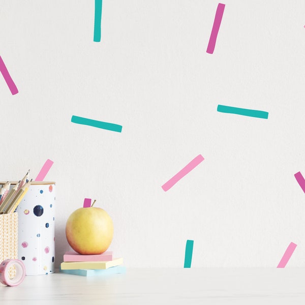 Pastel Watercolour Confetti Dots Wall Stickers - Etsy
