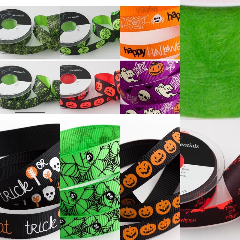 Halloween Ribbon - Etsy