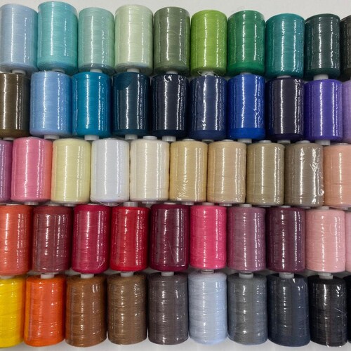 63 Spool Brother Colors Polyester Embroidery Machine Thread - Etsy