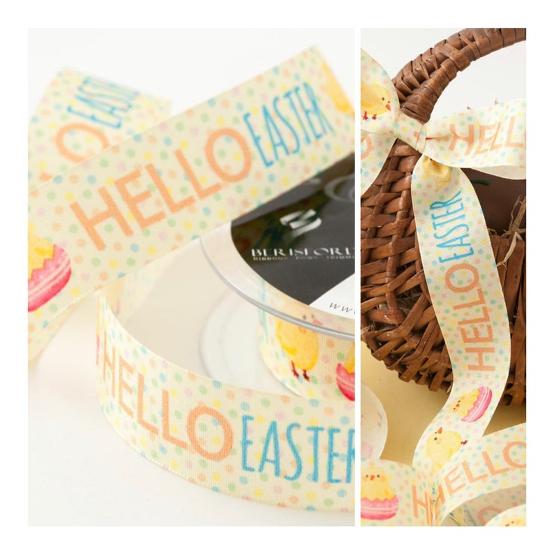 Various Easter Ribbons. Egg Hunt Ribbon. Chevron Ribbon. Daisy - Etsy