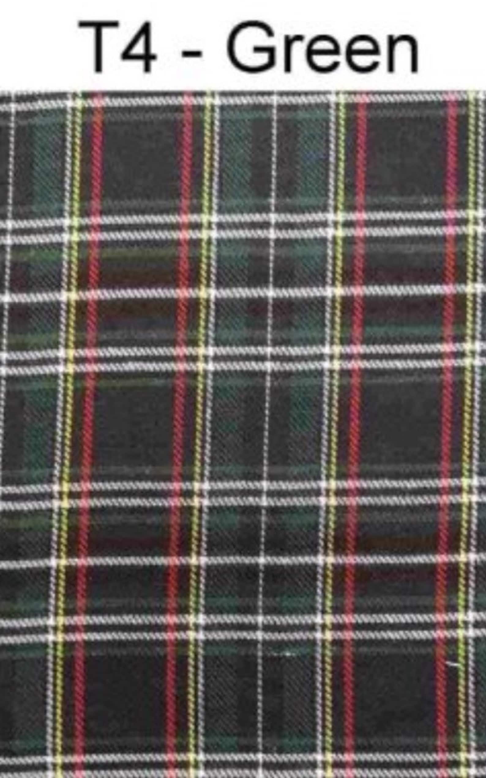 Tartan, Plaid 100% Polyester Fabric - Etsy