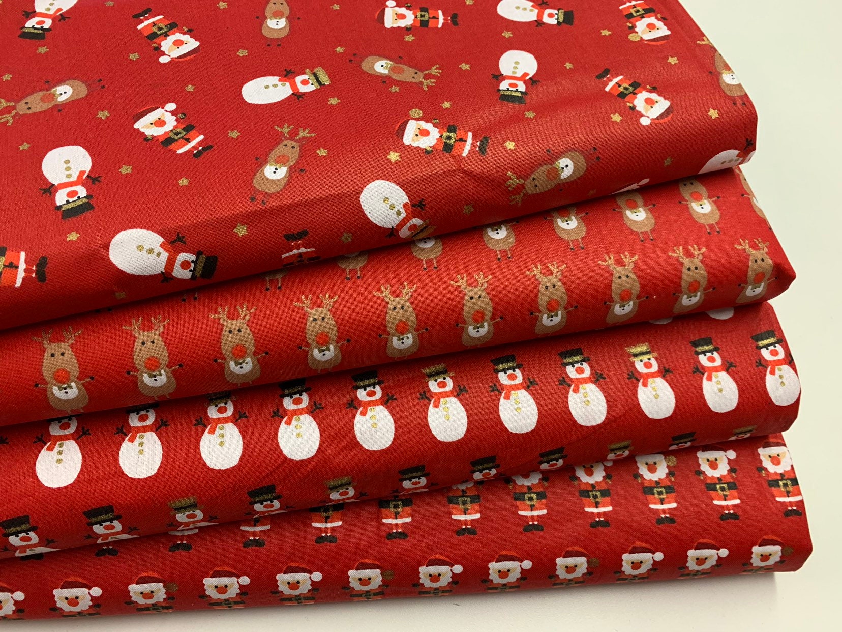 100% Cotton Christmas Designs - Etsy UK