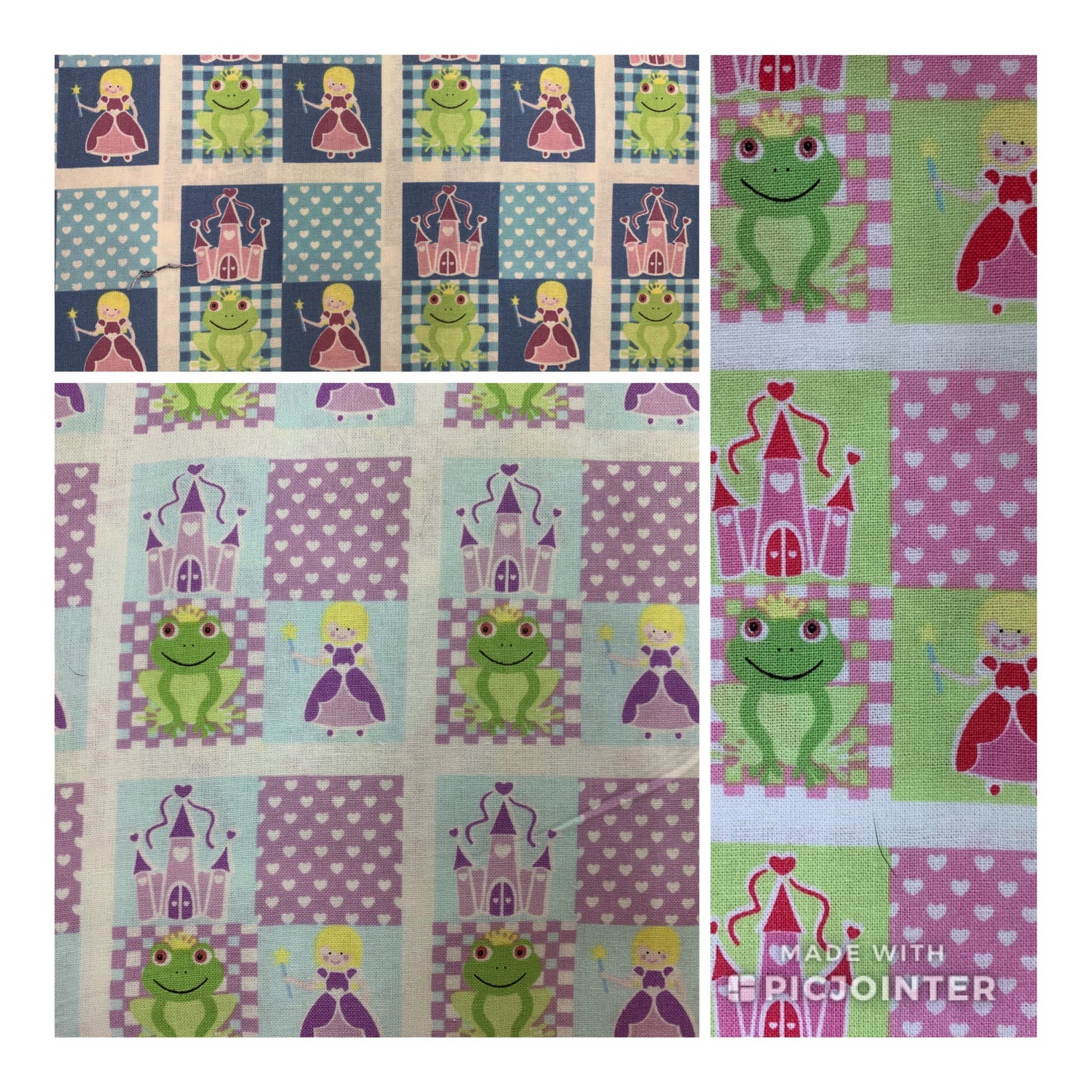 100% Cotton 'fairy Tale' Design From Fabric Freedom. - Etsy UK