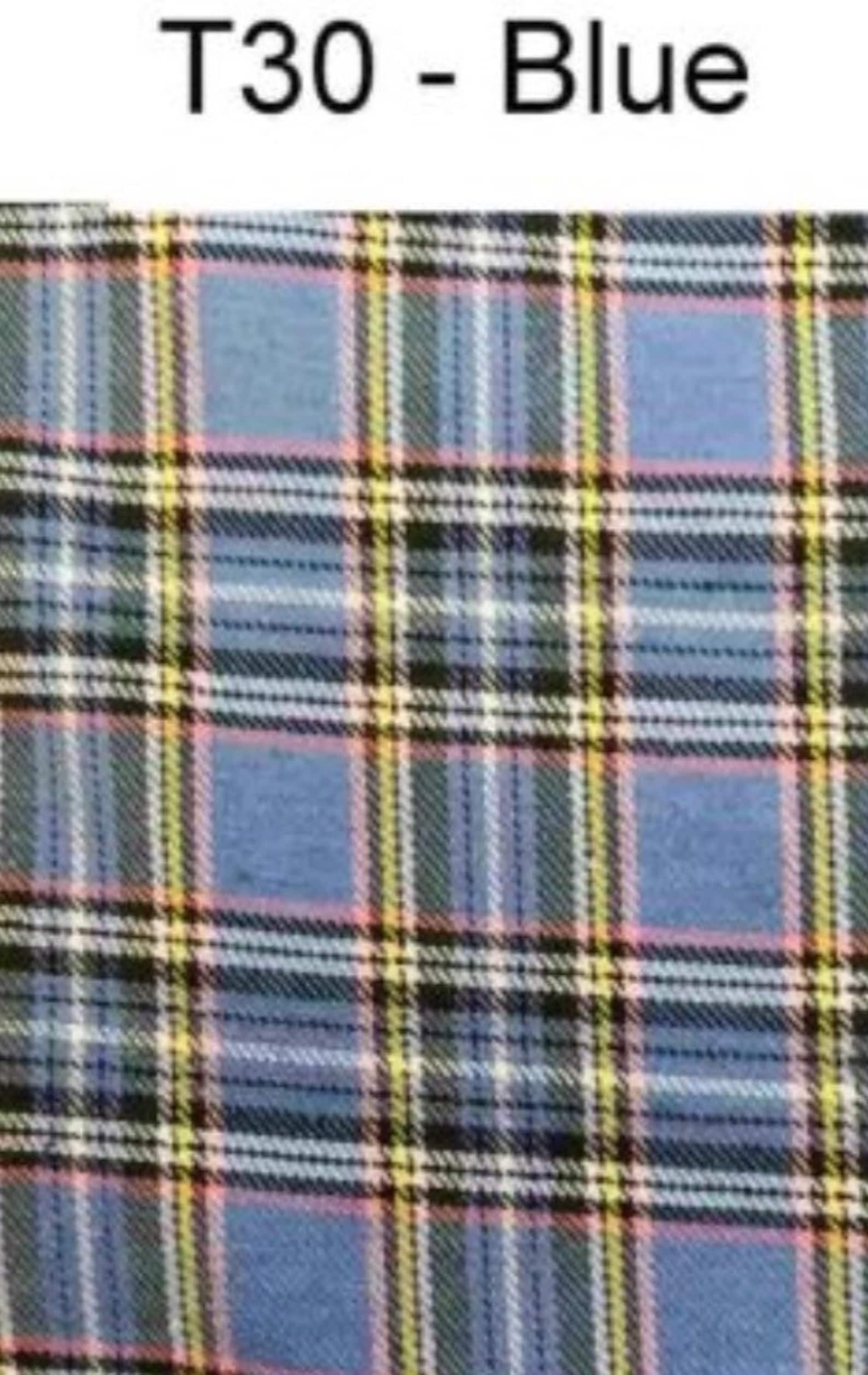 Tartan, Plaid 100% Polyester Fabric - Etsy