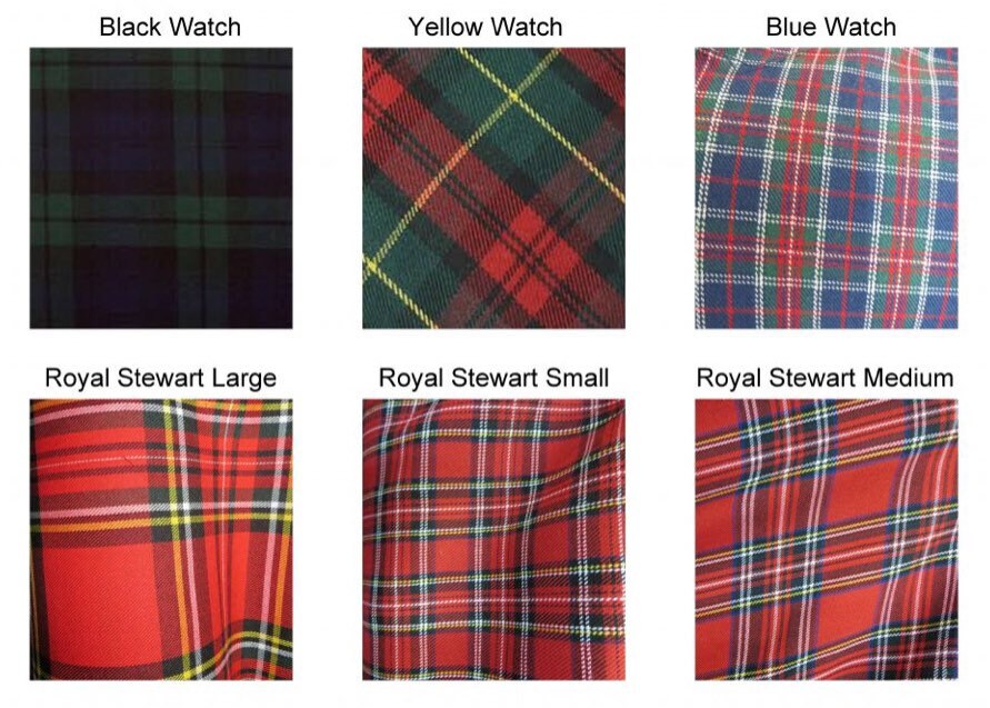 Tartan, Plaid Polyviscose Fabric - Etsy