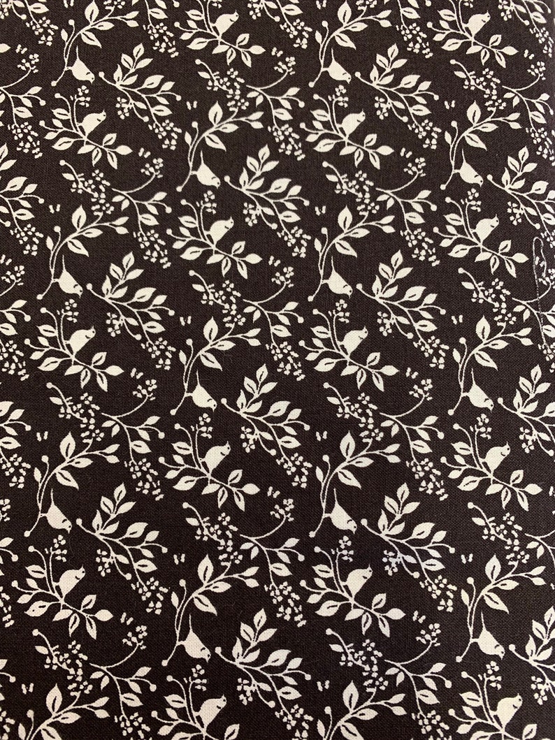 100% Cotton silhouette Florals From Freedom Fabric - Etsy