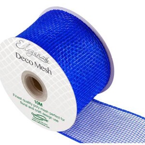 Metallic Deco Mesh 63mm Wide - Etsy