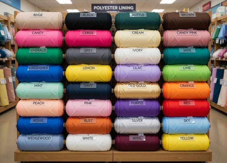 Lining Fabric Anti-static 60" Wide - Etsy