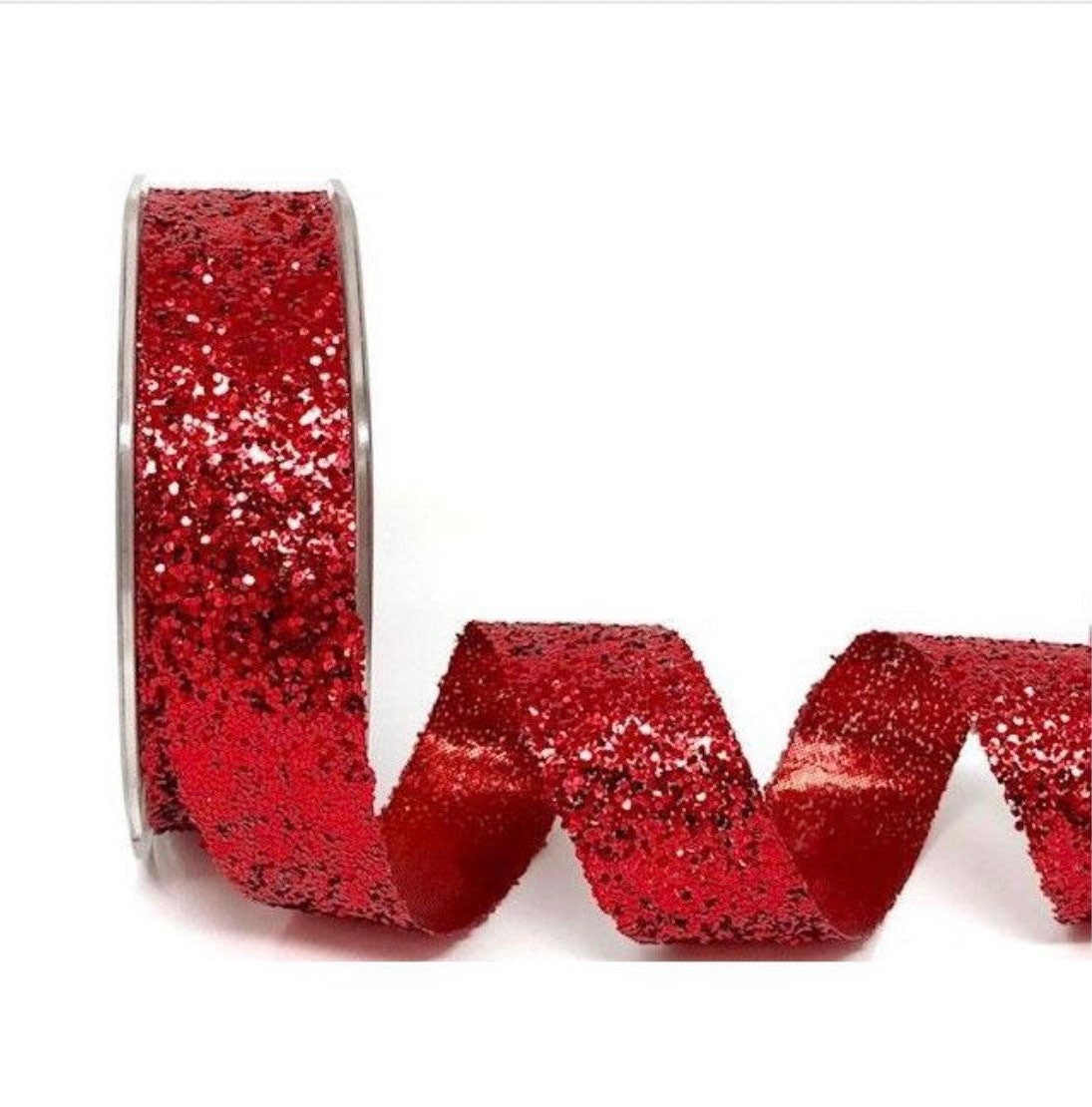 Sparkle Glitter Christmas Ribbon - Etsy